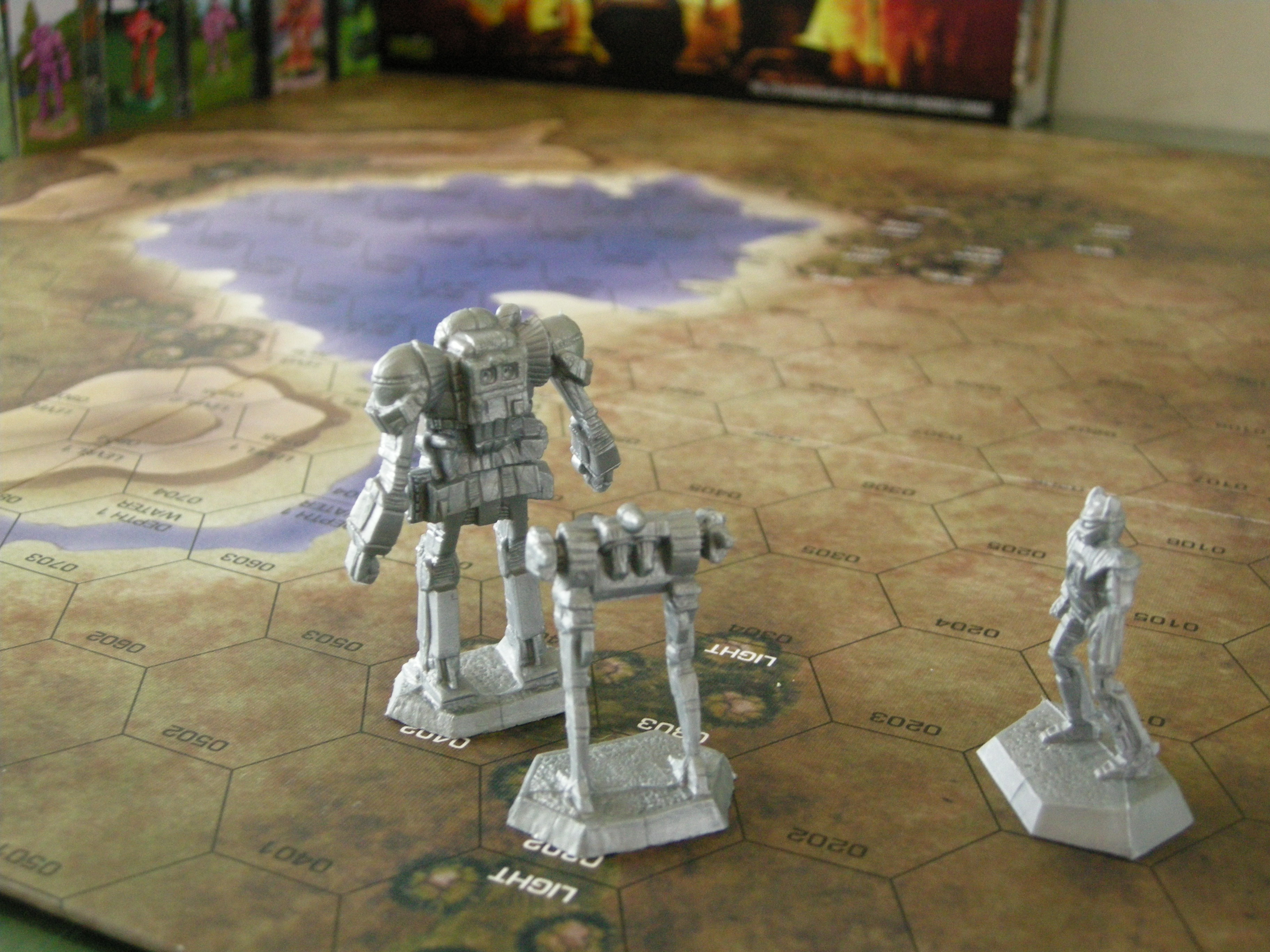 Battletech Lunchtime Challenge 2 -Turn 6a | Casting Shadows